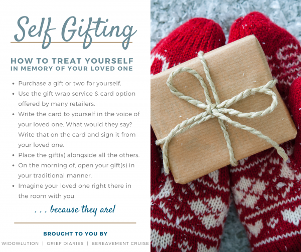 Self Gifting; How to Treat Yourself in Memory of a Loved One